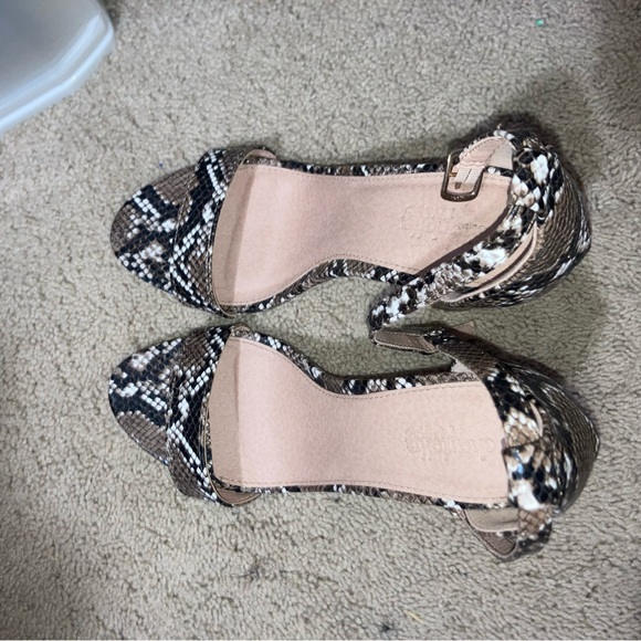 Charlotte Russe | Shoes | Snake Print Heels | Poshmark